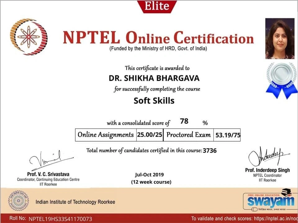 Achievements - Oriental College of Management Bhopal